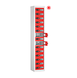 15 door vision panel locker | Polypal